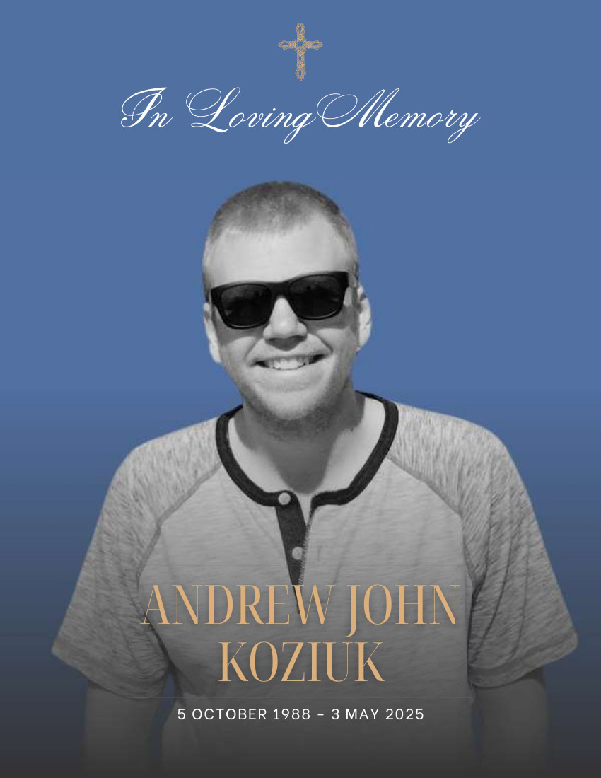 Andrew John Koziuk - May 3, 2025 - Shrine of Remembrance